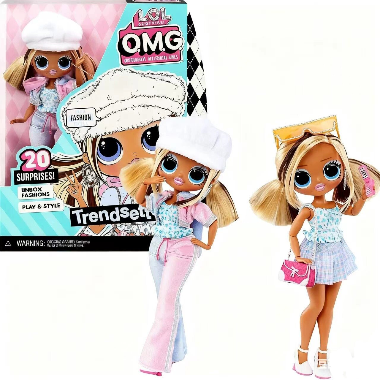 L.O.L. Surprise! Кукла OMG Большая Сестра Модная Девочка Игрушка для Переодевания и Причесок MGA Подвижная Кукла Подарок