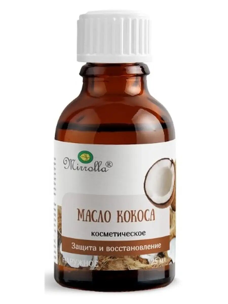 Mirrolla масло кокосовое косметическое 25 мл