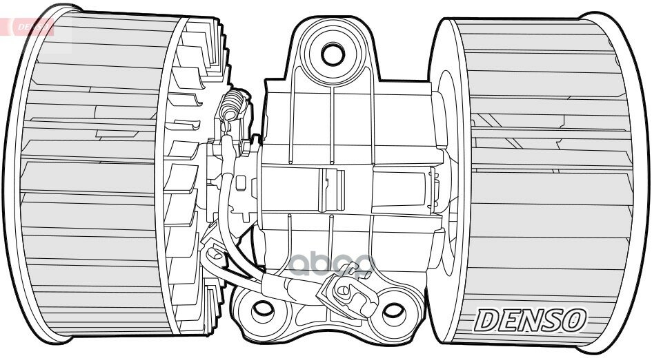 Вентилятор обдува салона Denso арт. DEA05004