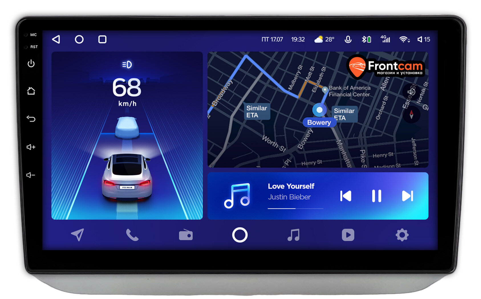 Штатная магнитола Skoda Fabia 2 2007-2014 (серебряная) Teyes CC2 PLUS 4/64 10" RM-10-0486 Android 10 (4G-SIM, DSP, QLed)