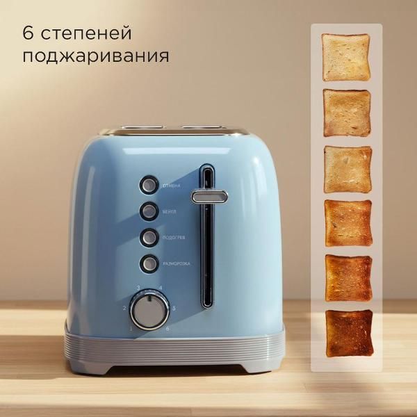 Тостер Redmond T910 Light Blue — фото 1