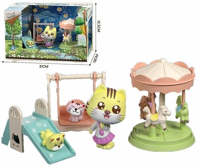 Набор "Парк аттракционов" Meow (6 предметов)