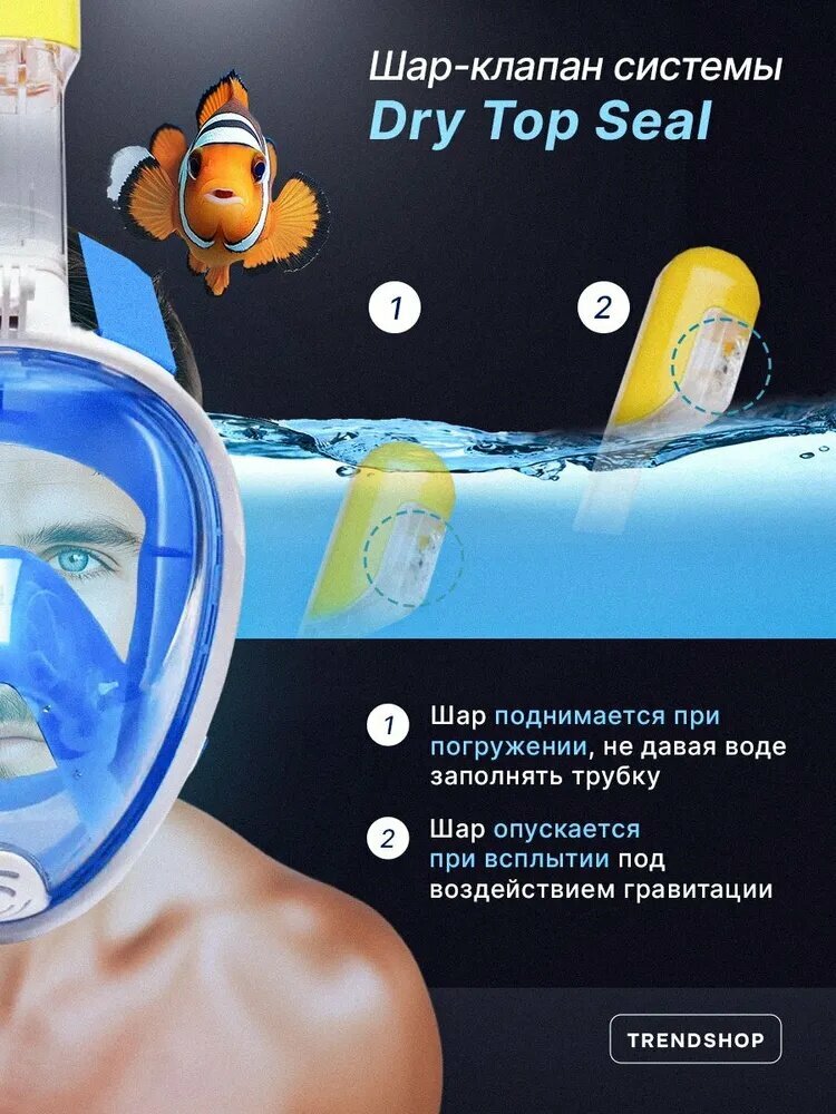 Маска для плавания — фото 1