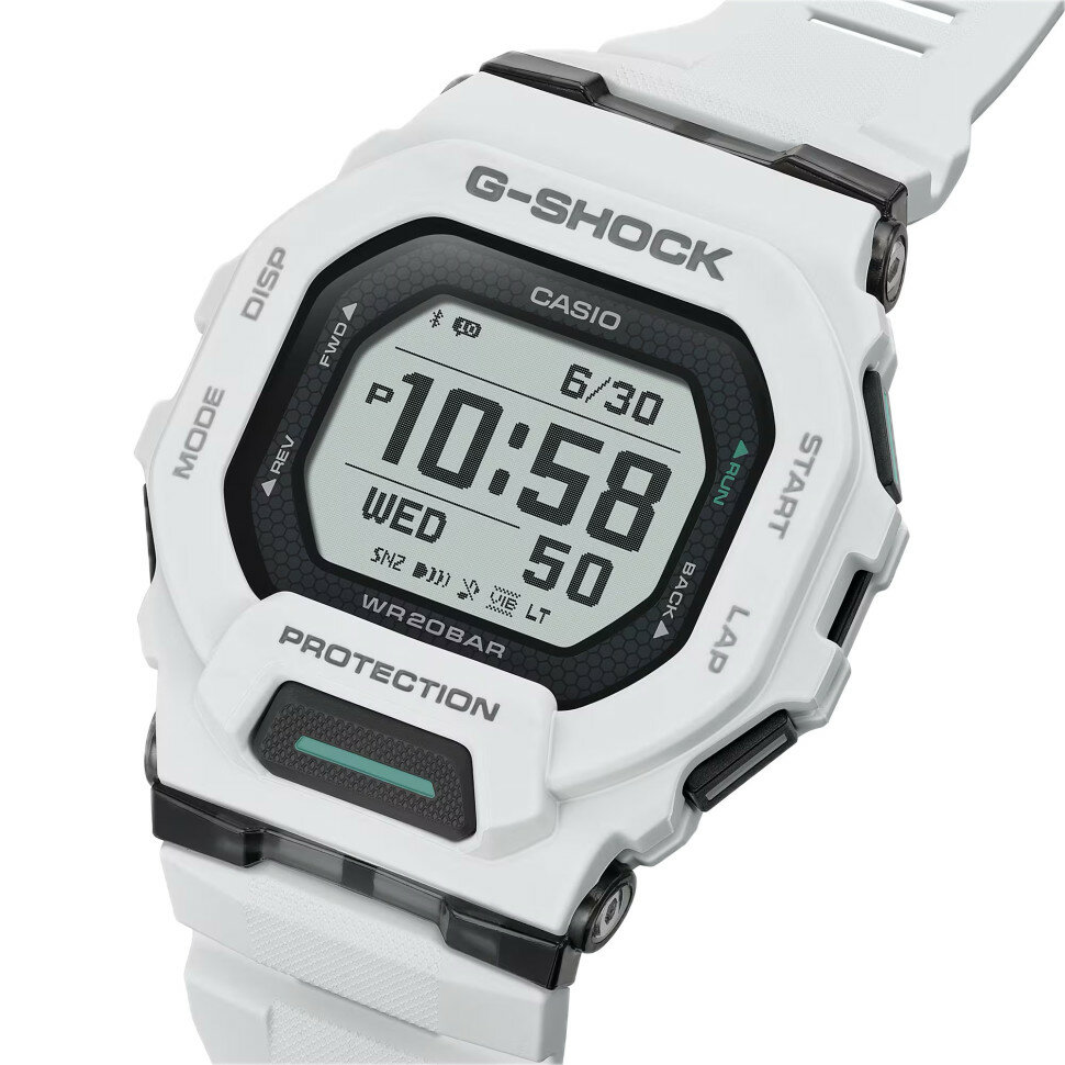 Наручные часы CASIO G-Shock, белый/серый — фото 1