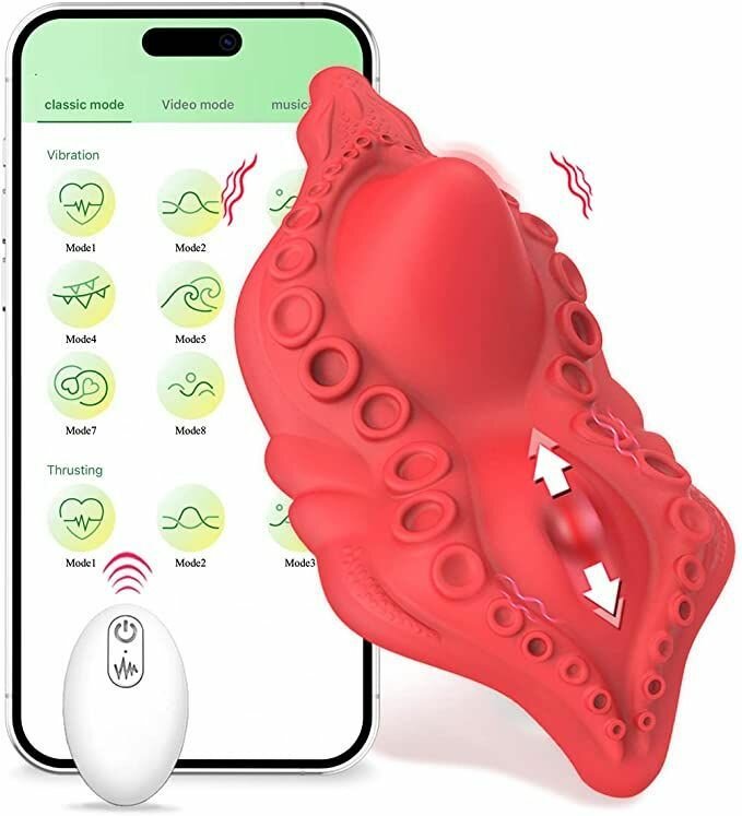 Вибратор, с пультом управления with APP, виброяйцо, 9 режимов работы, Sexy toys 18+
