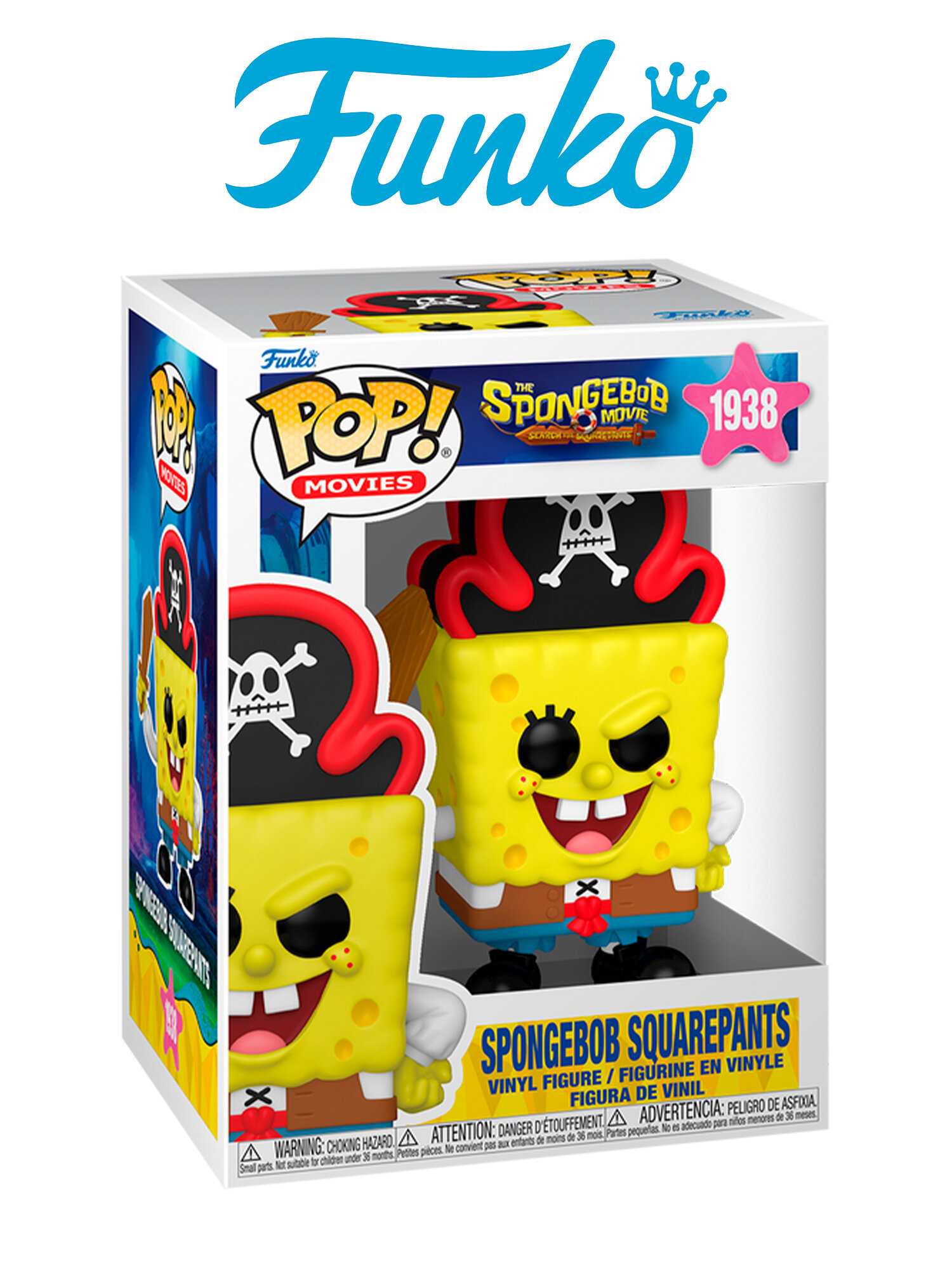 Фигурка Funko POP! SpongeBob SquarePants (Pirate) (1938)