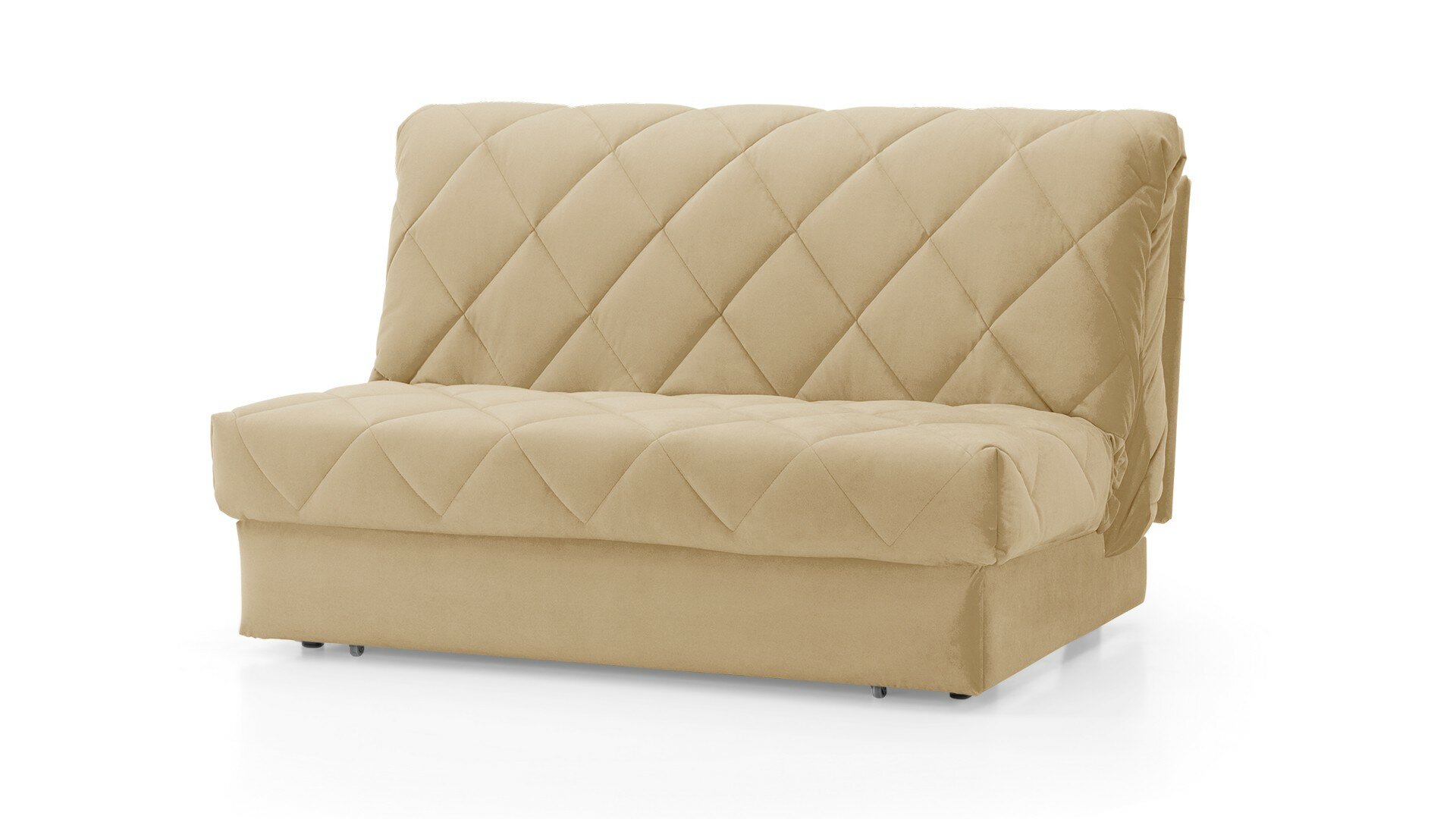 Диван Римус Лайт Velutto 02 NEW 126x110x92 см, бежевый Велютто, аккордеон GOODFORM