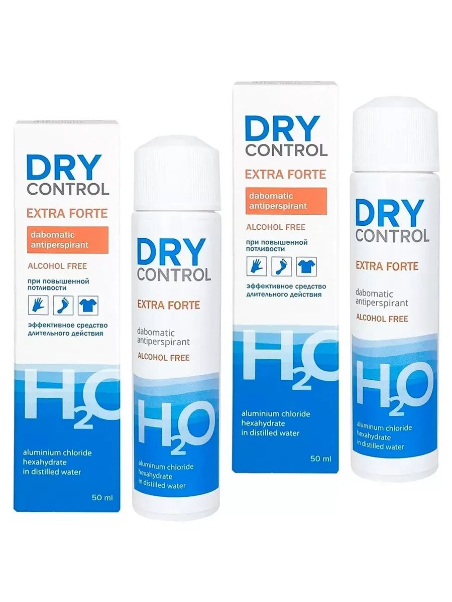 Экстра форте дабоматик антиперспират без спирта 2 шт