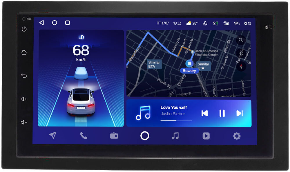 Штатная магнитола Kia Carens 2 2006-2012 Teyes CC2 PLUS 4/64 7" RP-11-074-296 Android 10 (4G-SIM, DSP)