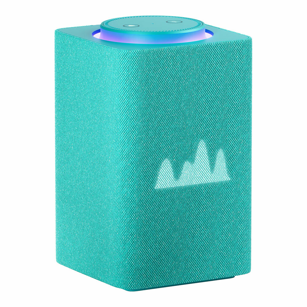 Умная колонка Яндекс. Станция Макс с Zigbee Turquoise Мощность 65 Вт, Bluetooth, Wi-Fi, Бирюзовый