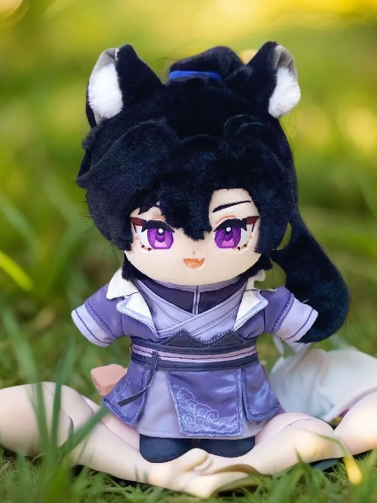 Аниме Мягкие Игрушки Хаски И Его Учитель Белый Кот Мо Жань / The Husky And His White Cat Shizun Mo Ran Плюшевая Кукла Игрушка 20CM