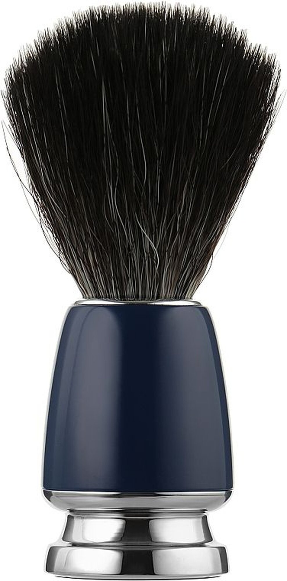 Помазок Graham Hill Shaving Brush, синтетическая фибра, пластик, темно-синий, черный