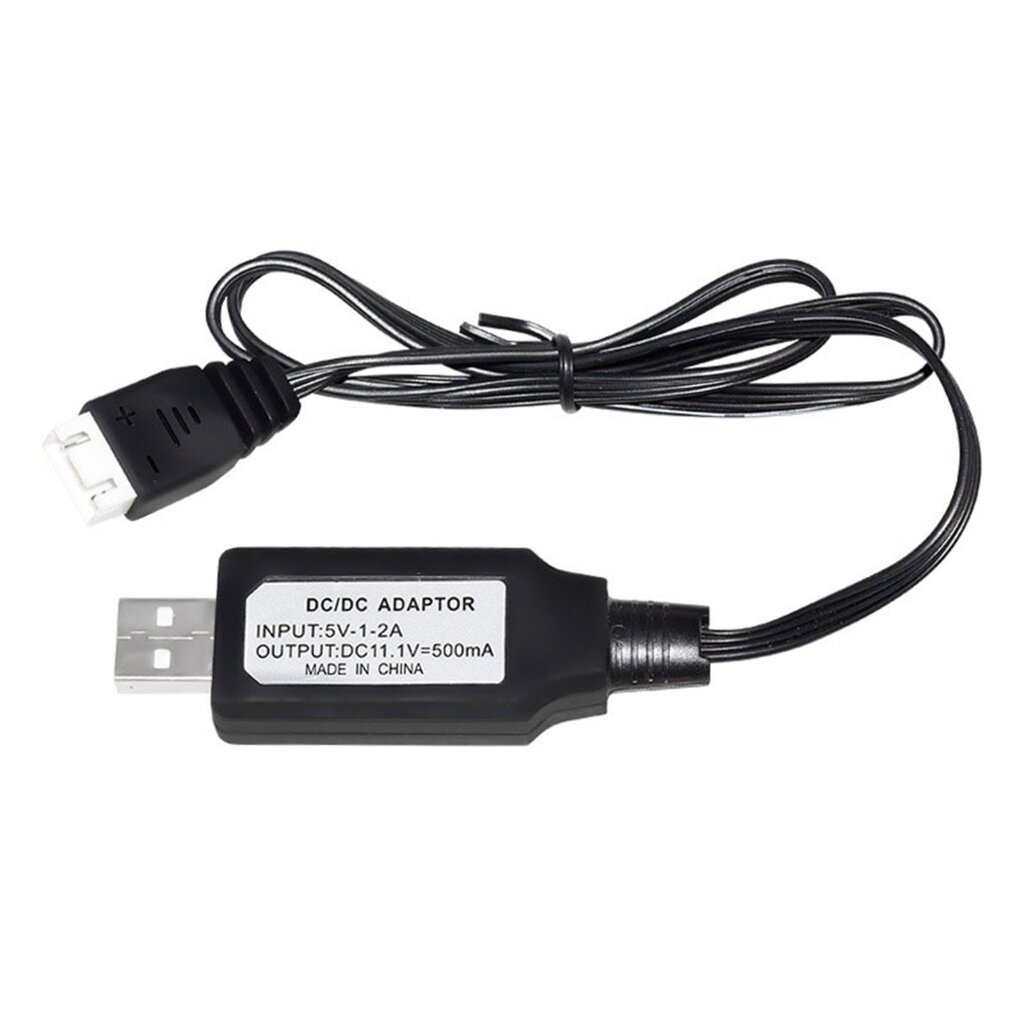 Аккумулятор 11.1 В 500 мАч USB Зарядное Устройство Кабель Дистанционного Управления Автомобильная Игрушка USB Зарядное Устройство