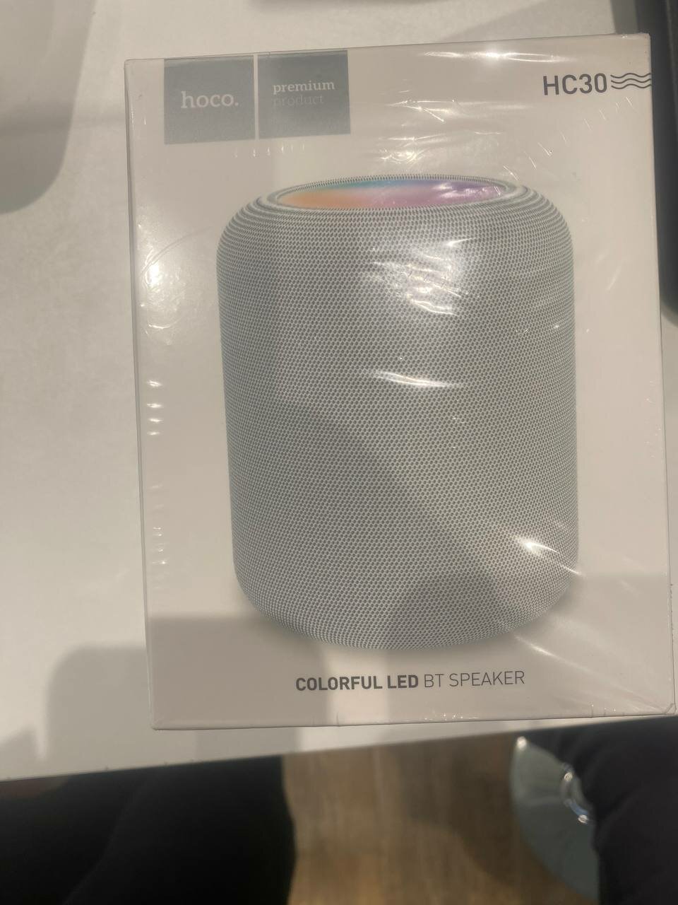 Портативная Bluetooth-колонка HOCO НСЗ0, серая