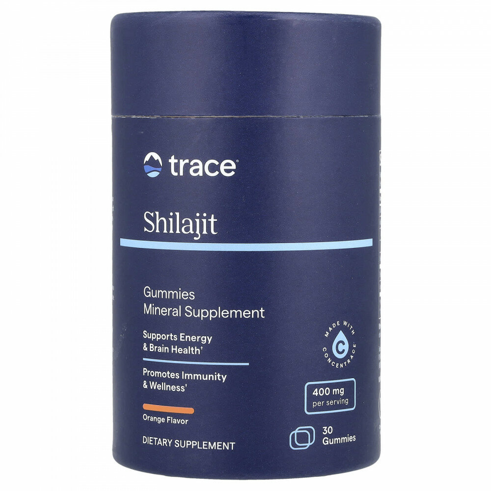 Trace, Жевательные мармеладки с мумие, апельсин, 30 шт.