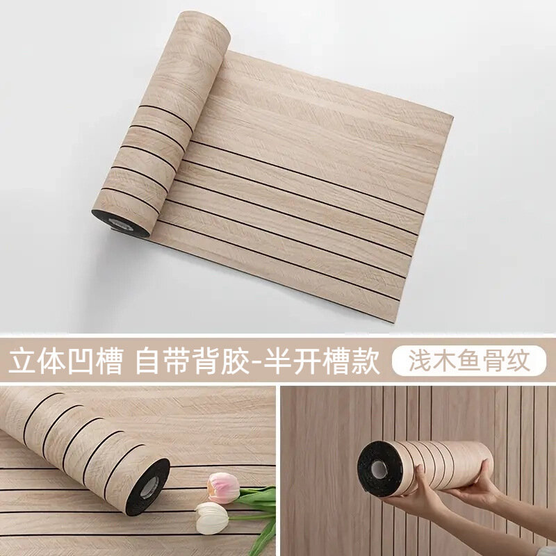 3D-панели для декора стен в квартирах в аренду, самоклеящиеся наклейки для гостиной и спальни, водонепроницаемые и влагостойкие обои.