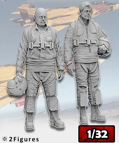 GSF 1/32 Фигурки из канифоли, набор для сборки, 2 штуки