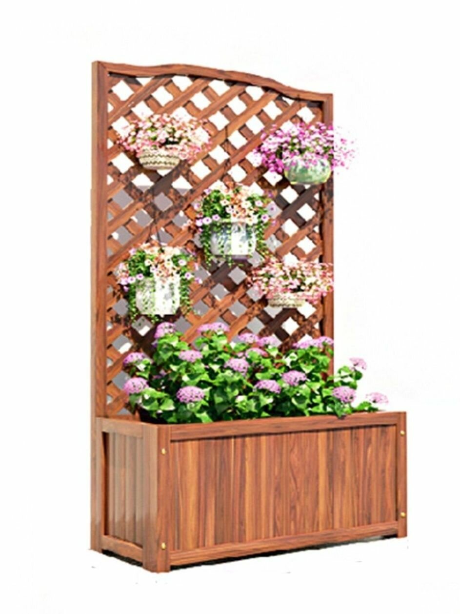 Эксклюзивный кашпо для балкона под рассаду и вьющиеся растения