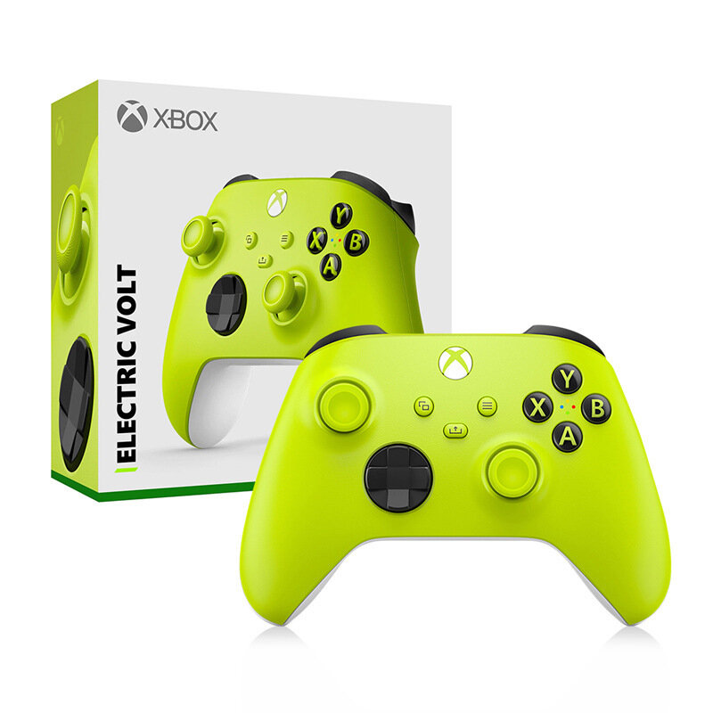 Беспроводной геймпад xbox series x/s pc с вибрацией и подсветкой, контроллер для игр из abs пластика