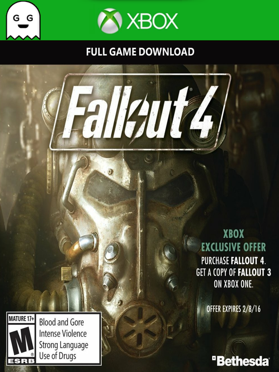 Игра Fallout 4, цифровой ключ для Xbox One/Series X|S, Русский язык