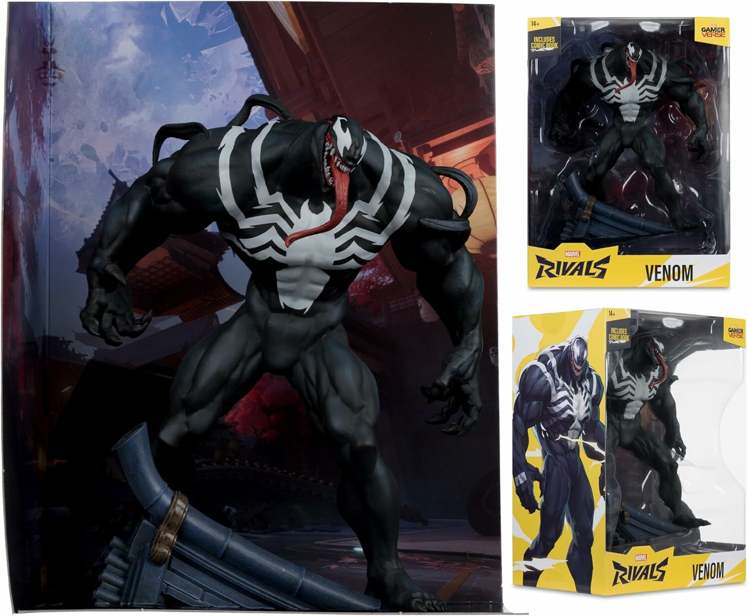 Фигурка Веном 25см / Marvel Rivals Venom McFarlane (оригинал)