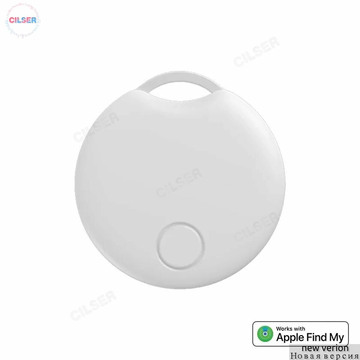 ITag умная брелок GPS , AirTag белый
