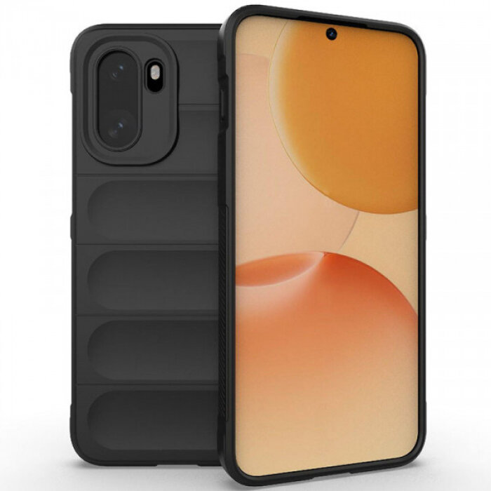 Flex Silicone Противоударный чехол для OnePlus 15R / Ace 6 / 6T 5G с защитой камеры и микрофиброй