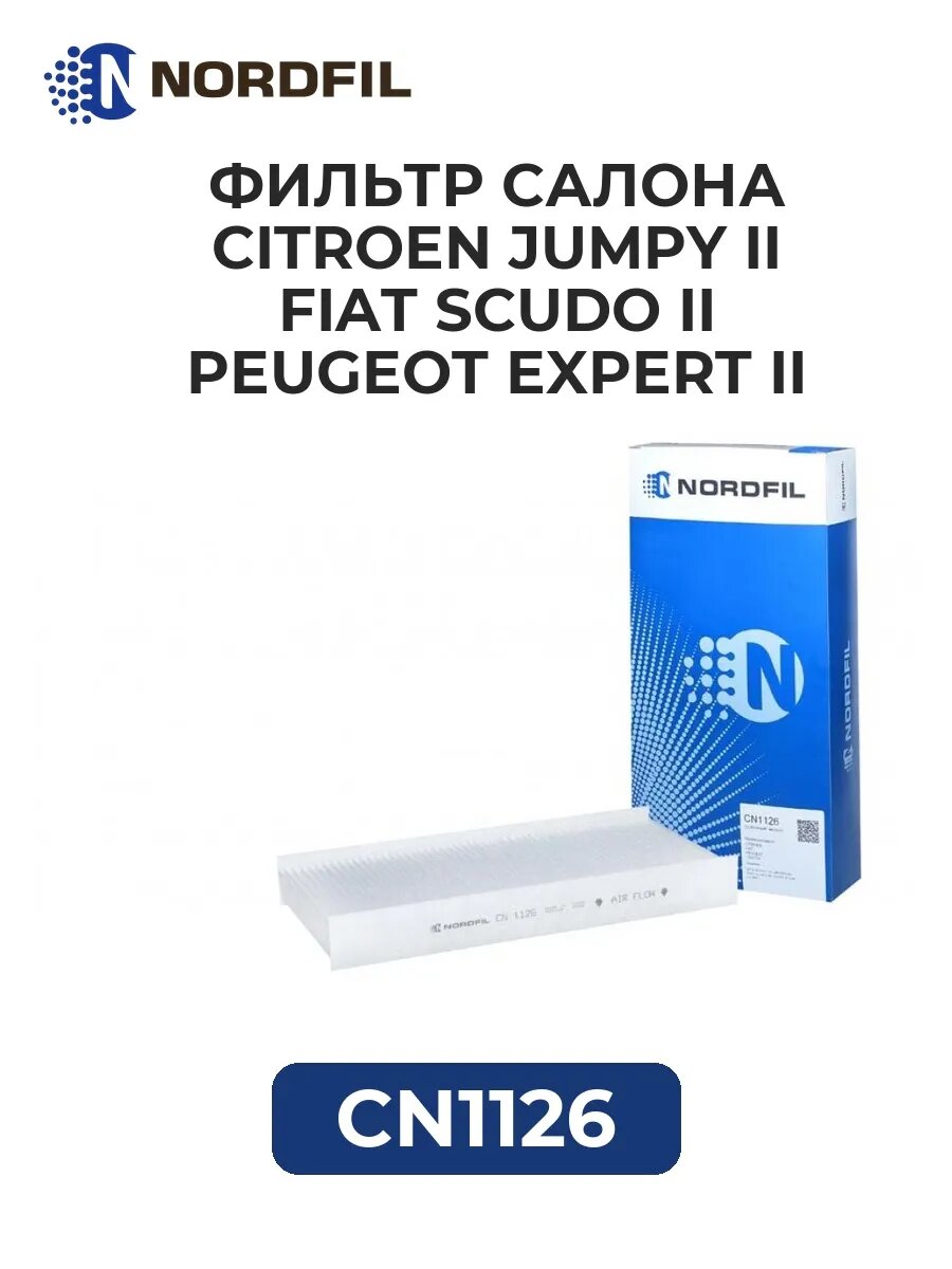 Фильтр салона Citroen Jumpy II Fiat Scudo II Peugeot Ex.