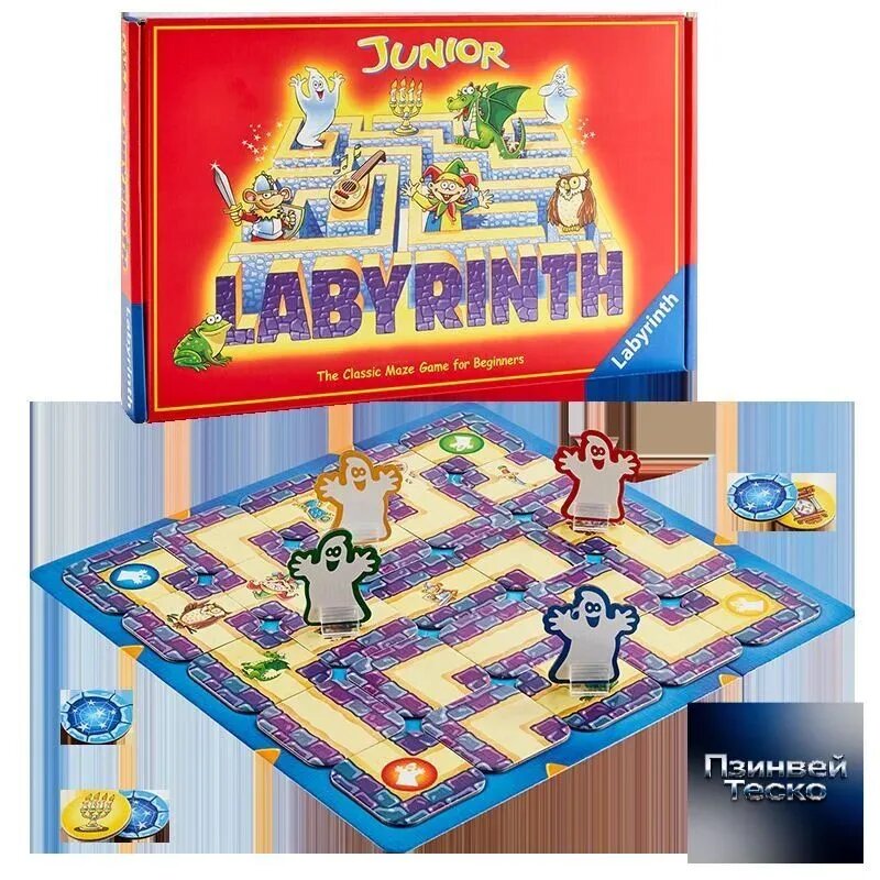 LABYRINTH Junior Настольная игра "Сумасшедший лабиринт"