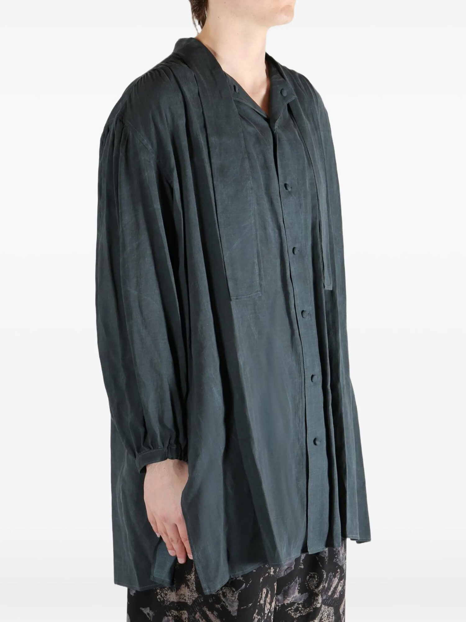 Рубашка Yohji Yamamoto Buttoned shirt, размер 48 — фото 1