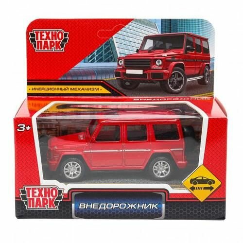 Машинка Huada Toys модель инерционная Внедорожник 9 см, металл, в коробке, 2005C107-R