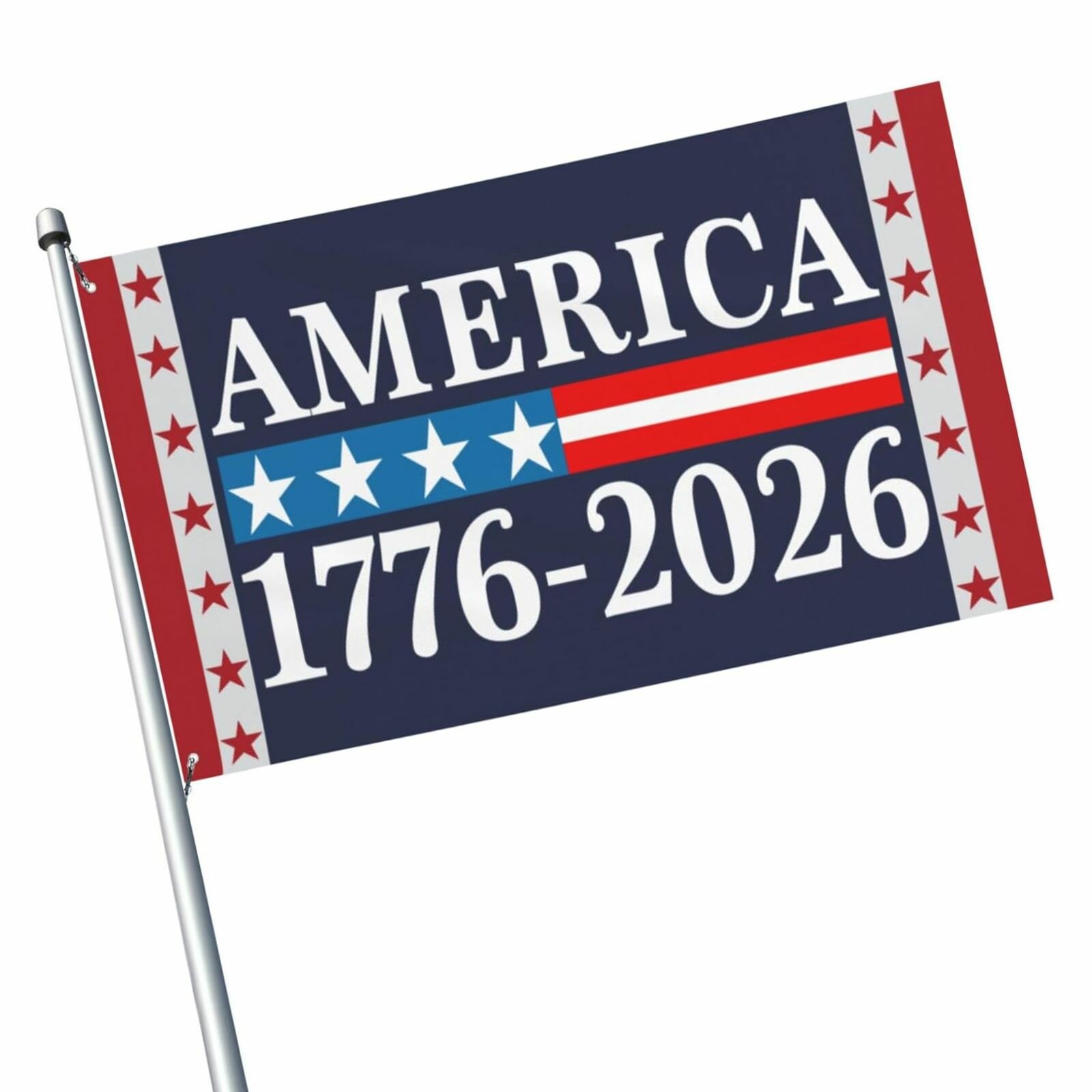 Флаг к 250-летию США для патриотического декора внутри и снаружи