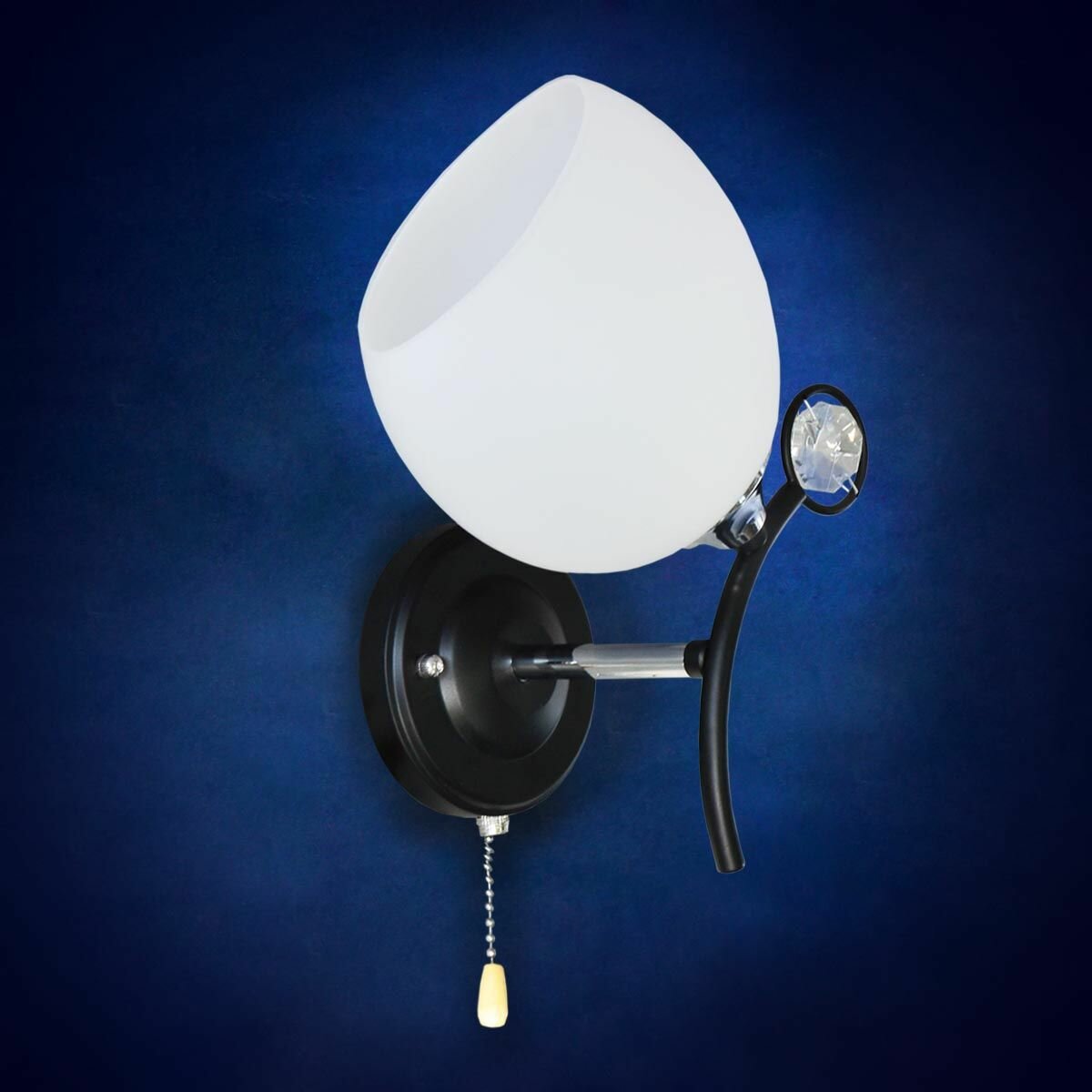 Бра настенное VERNER LIGHTING 1 лампа мощностью 40 вт, цоколь e27, размер 250х220х180 мм (N3116/1W)