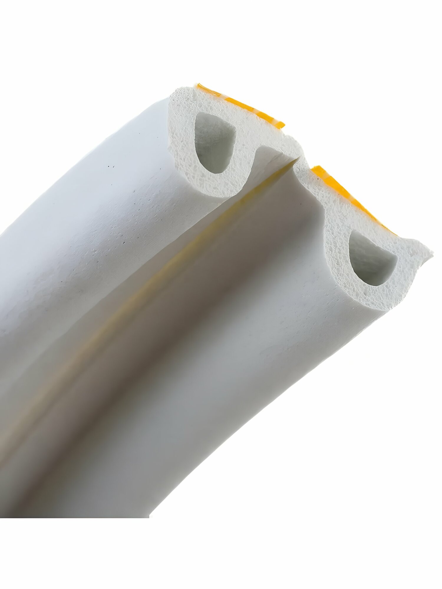 Уплотнитель Remontix P 9х5.5 мм белый 6 м для окон и дверей, Польша