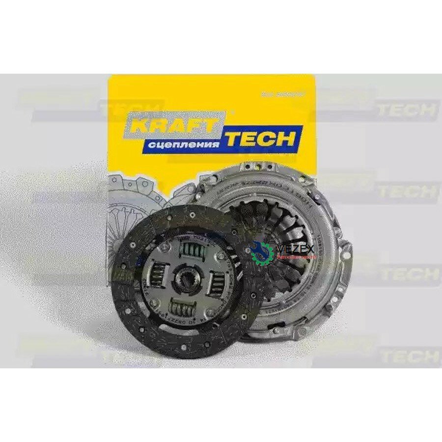 KRAFTTECH W04190F9 Сцепление без выжимного Ford Fusion, Fiesta 1,25-1,4 W04190F9