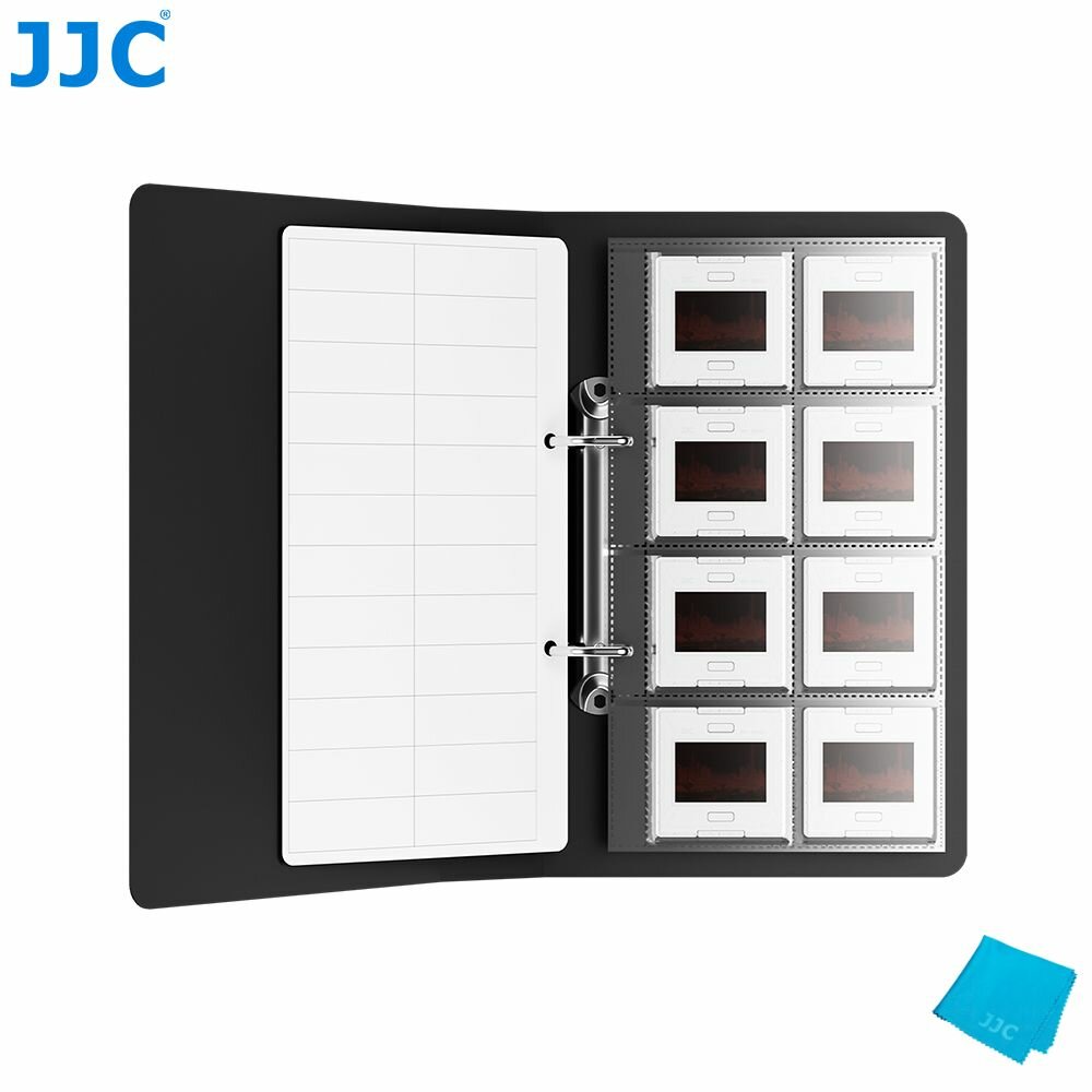 JJC альбом для хранения 35mm фотопленки, на 96 кадров, безкислотный архивный бокс с держателями, SMH-12