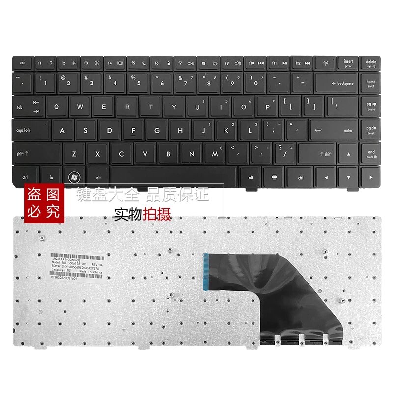 Клавиатура для ноутбука HP Compaq 320 321 325 326 420 421 CQ320 CQ326 CQ421 с английской раскладкой