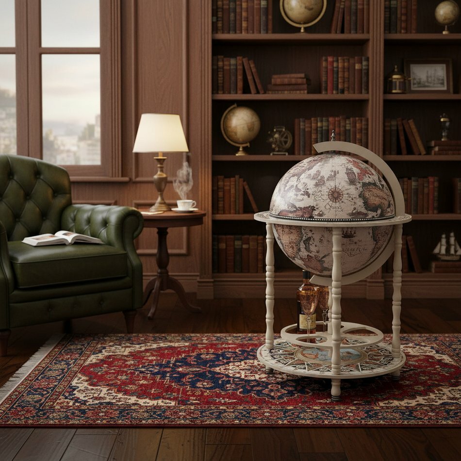 Глобус-бар напольный Амадеус
