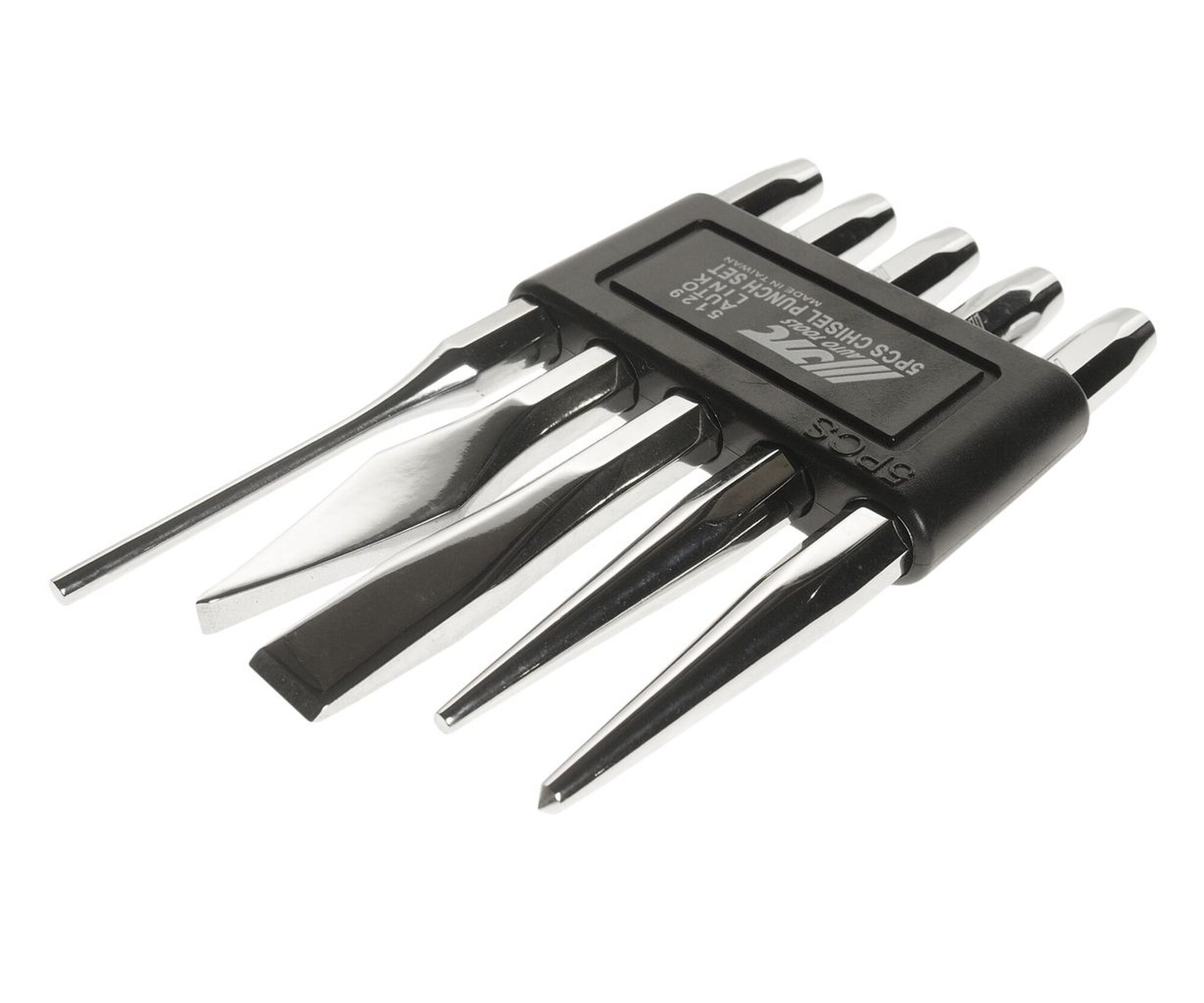 Набор выколоток, зубил и кернера JTC AUTO TOOLS JTC-5129, 5 шт, серебристый