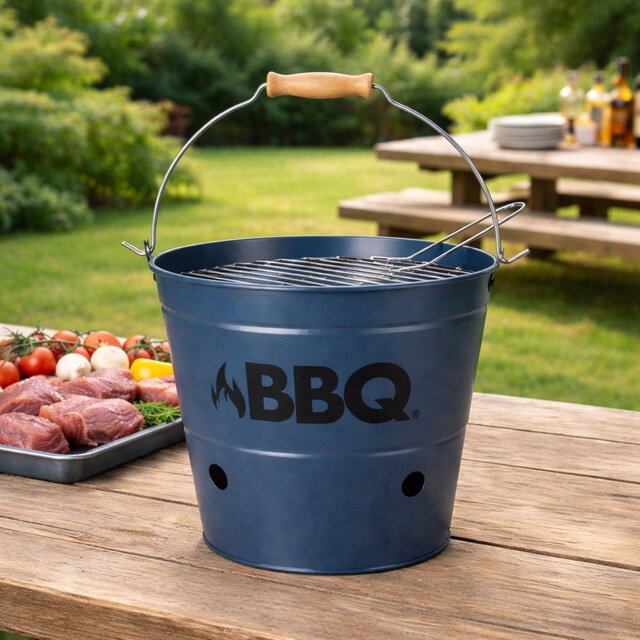 Настольный гриль Grill 26 см синий, Koopman, C83000050