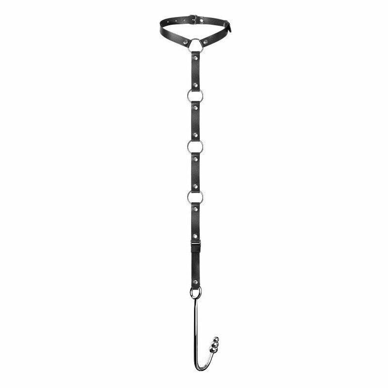 Крюк анальный металлический из нержавеющей стали серебристый, БДСМ аксессуары для взрослых, расширение и стимуляция