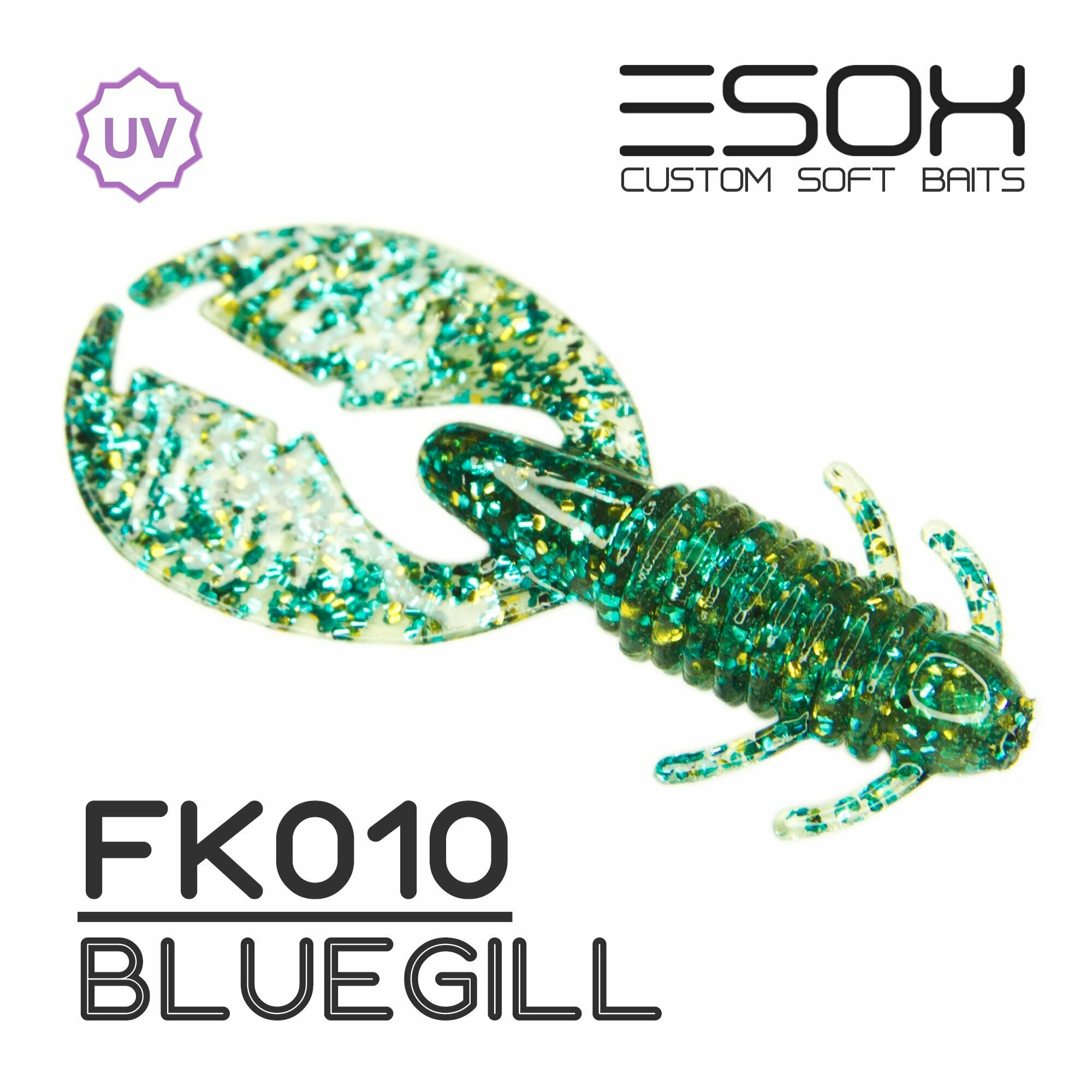 ESOX FK Craw Mini 2" (51мм) 8шт. / Мягкая приманка для рыбалки
