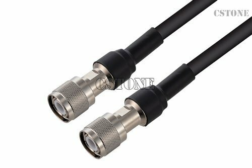 HN штыревой к HN штыревой кабель используя RG8 коаксиальный с термоусадкой