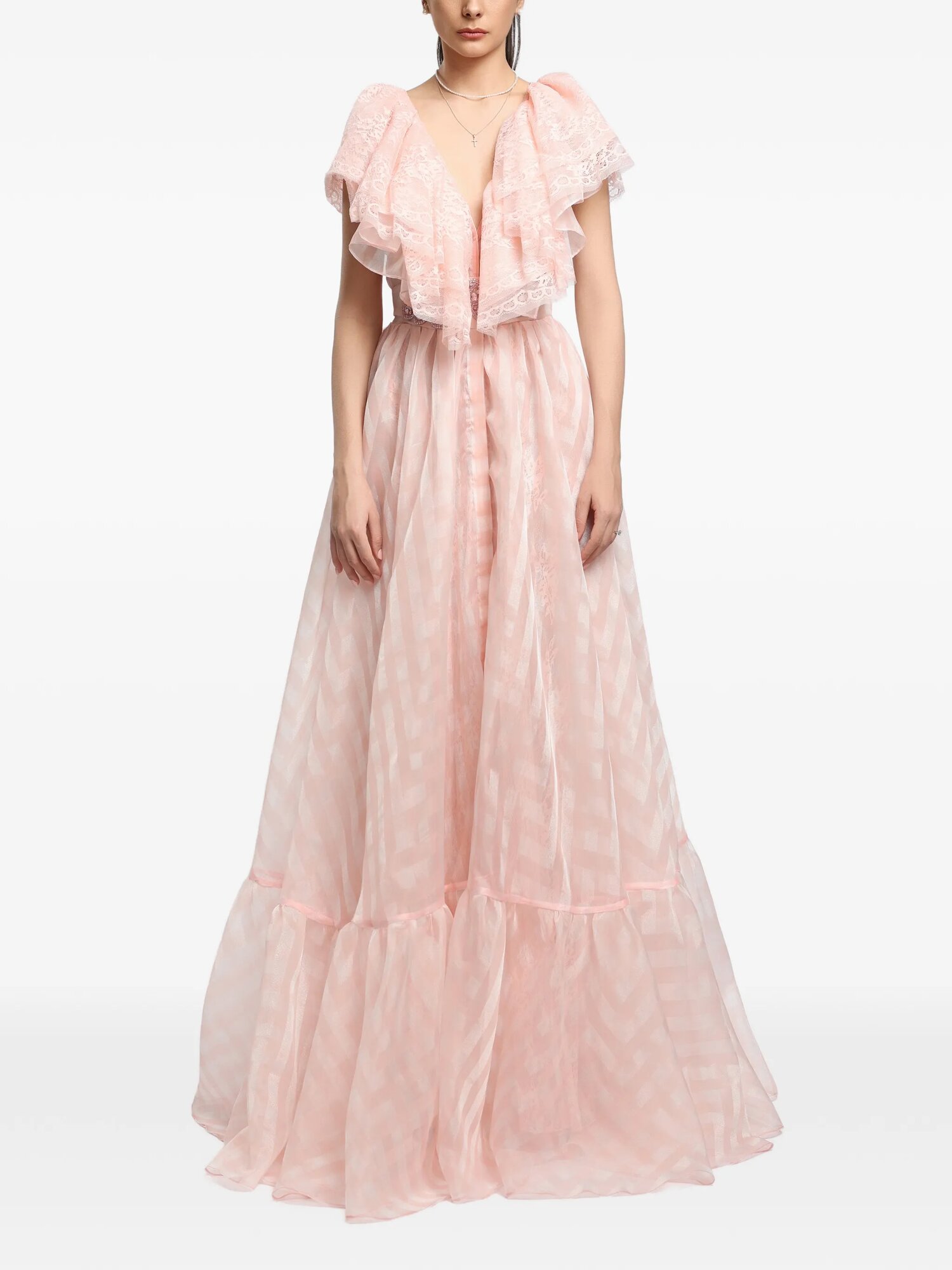 Платье Hanoi ruffled lace dress