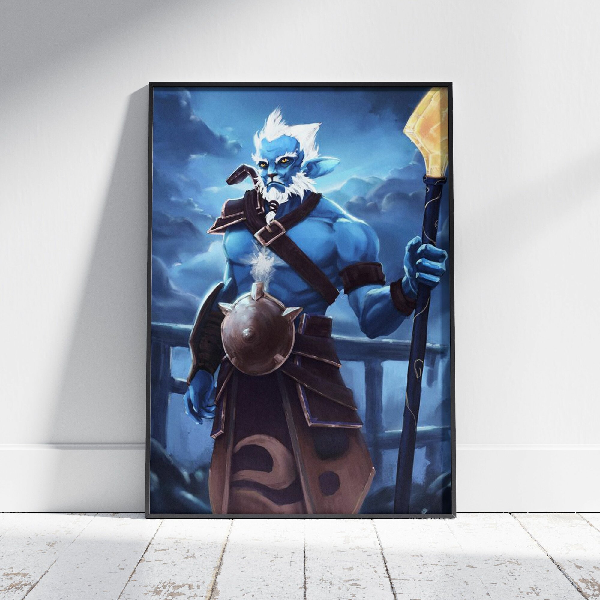 Плакат на стену для интерьера Dota 2 (Phantom Lancer 2) - Постер по игре формата A4 (21х30 см)