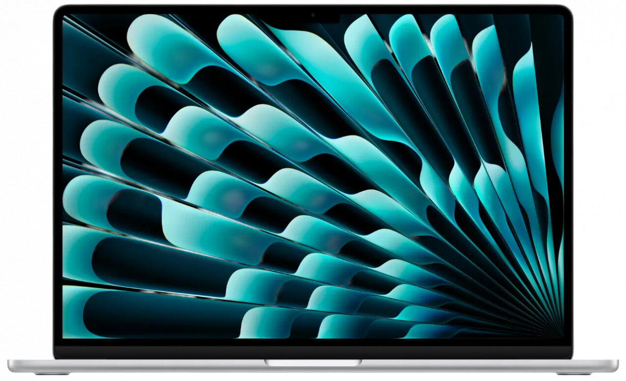 Ноутбук Apple MacBook Air 15 (M5, 10C CPU/10C GPU, 24Gb, 1Tb SSD), mdvc4, Silver (Серебристый)