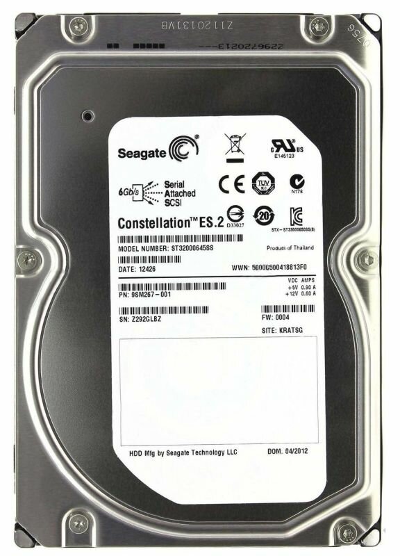 Seagate 2 ТБ Внутренний жесткий диск (ST32000645SS)