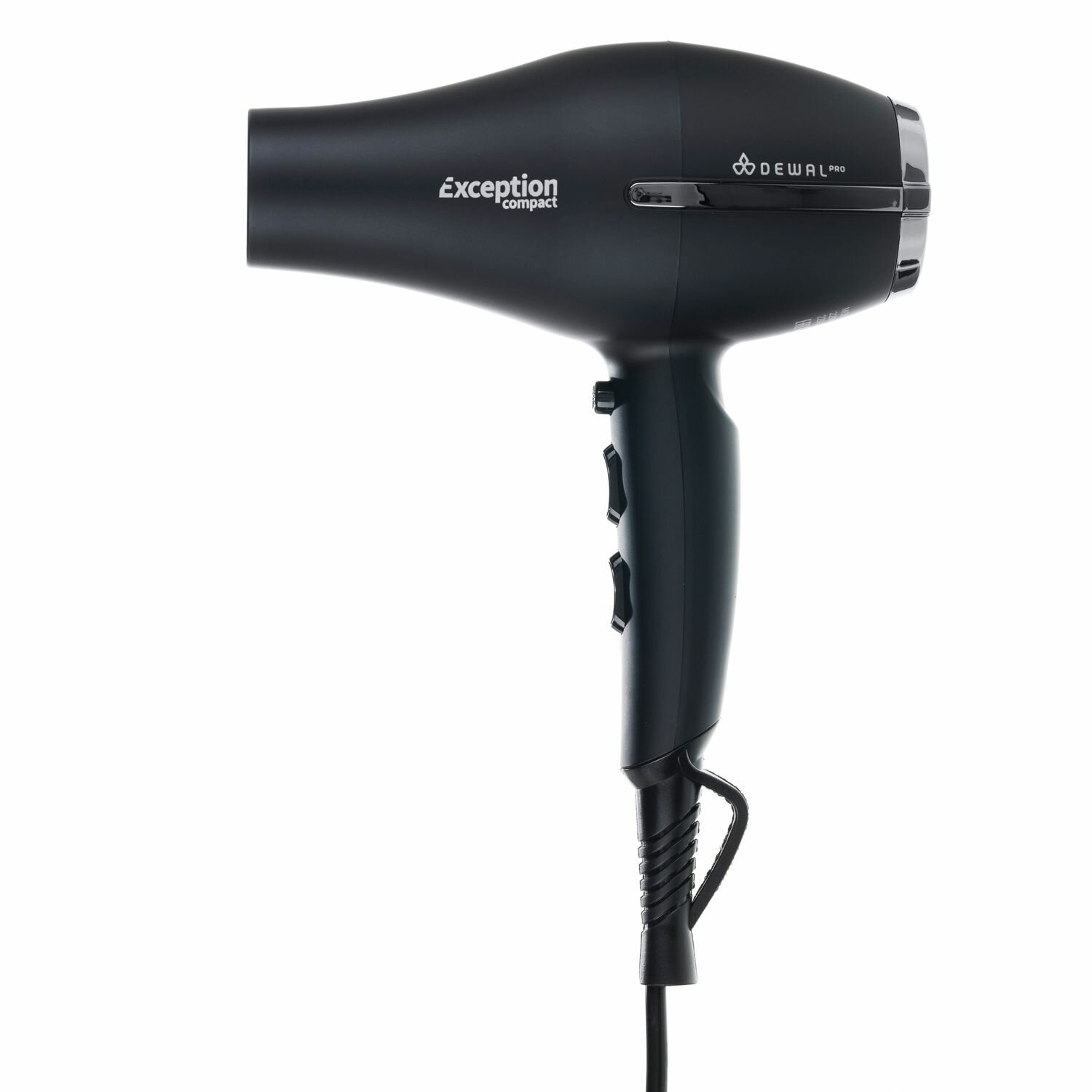 Фен для волос профессиональный 2200 Вт DEWAL Exception Compact 03-114 Black