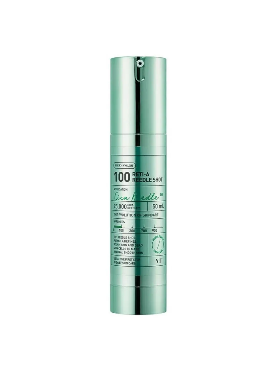 Бустер-сыворотка VT Cosmetics Reti-A Reedle Shot 100 с микроиглами и ретинолом, 50 мл
