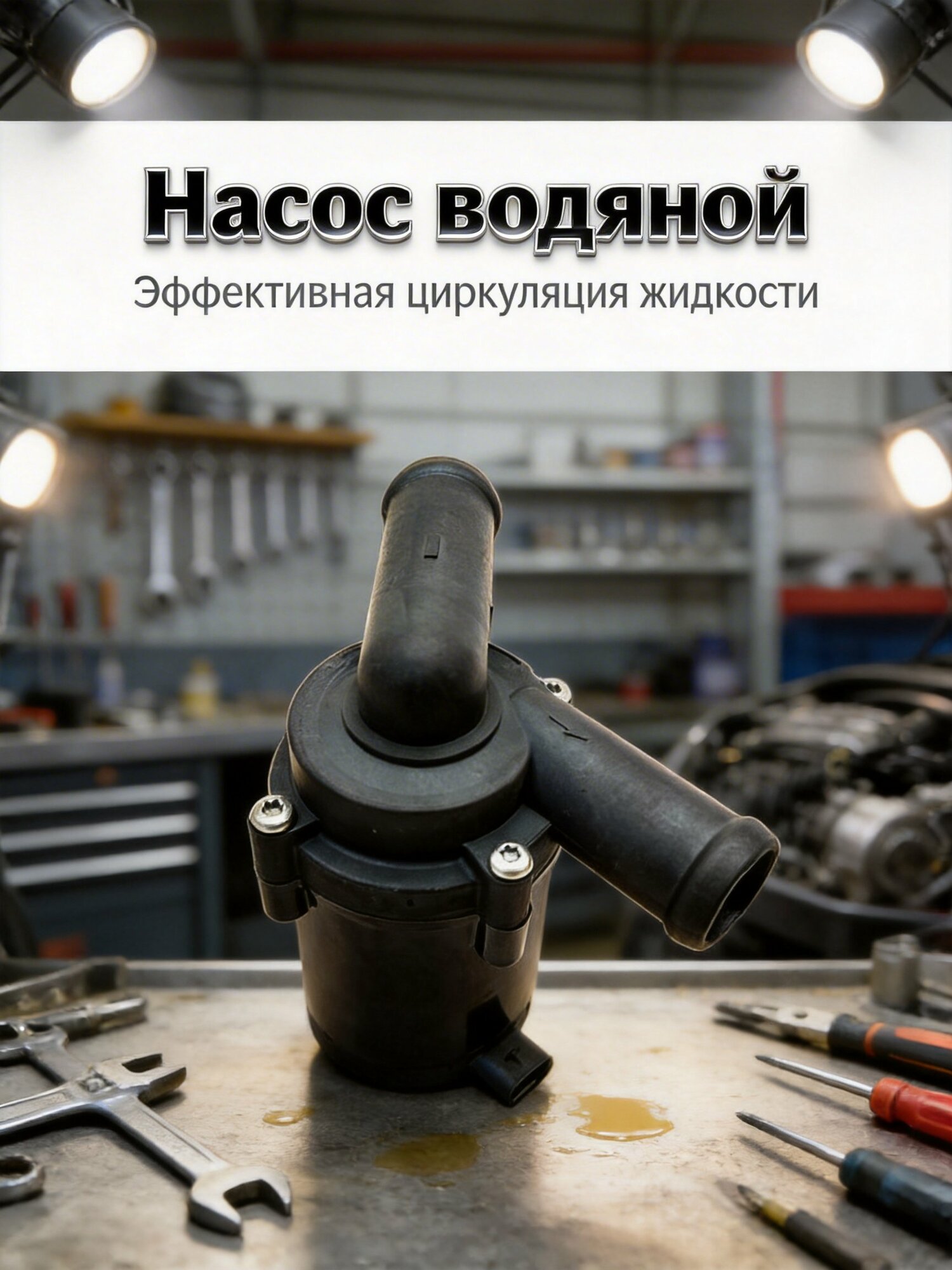 Циркуляционный насос 12V для Webasto Thermo Top Z/C/E/P, совместим с Range Rover и Land Rover, Octavia A7 Kodiaq Tiguan Superb Audi A3, не оригинал